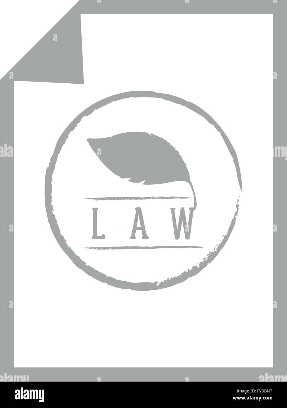 Law Paper Stock Vector Images - Alamy