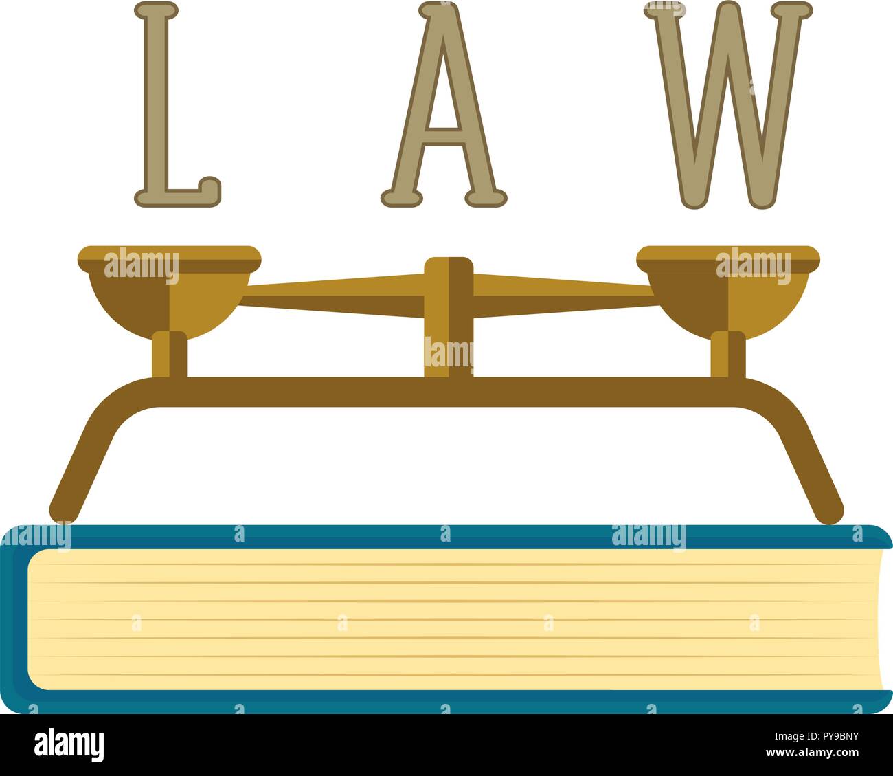 Law books with a gavel icon Stock Vector Image & Art - Alamy
