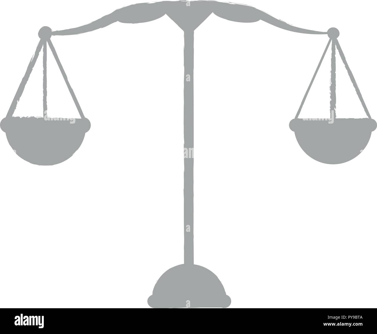 Isolated grey balance icon Stock Vector Image & Art - Alamy