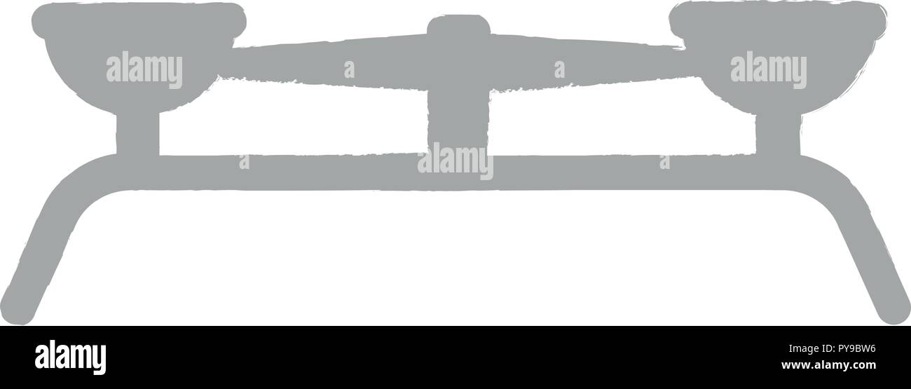 Isolated grey balance icon Stock Vector Image & Art - Alamy