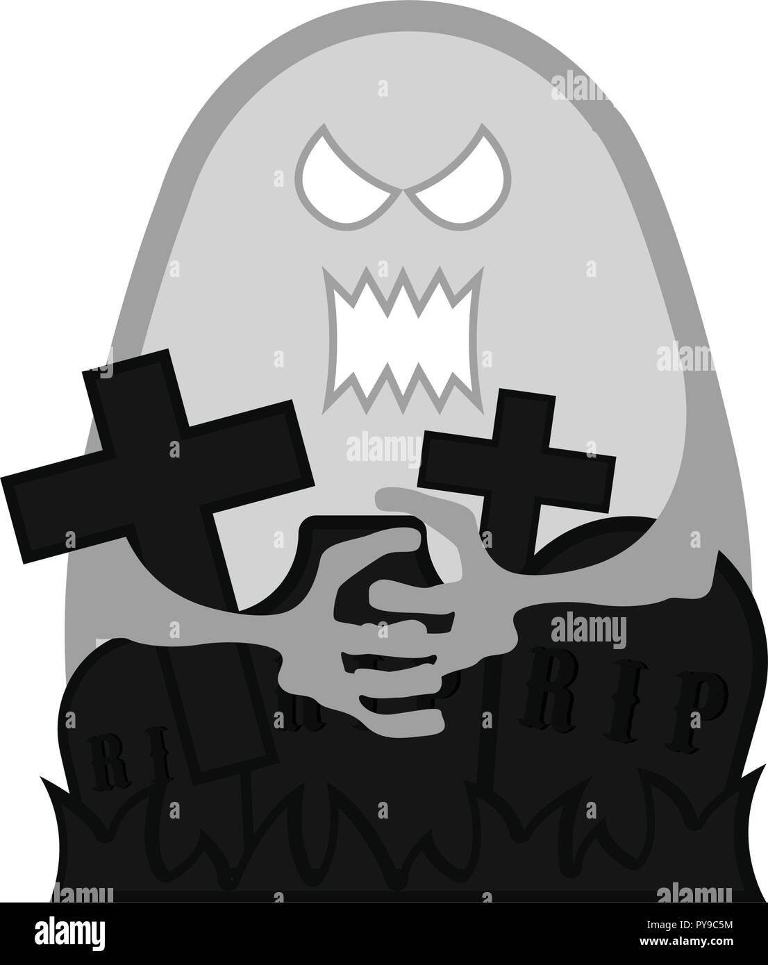 Angry ghost hi-res stock photography and images - Alamy