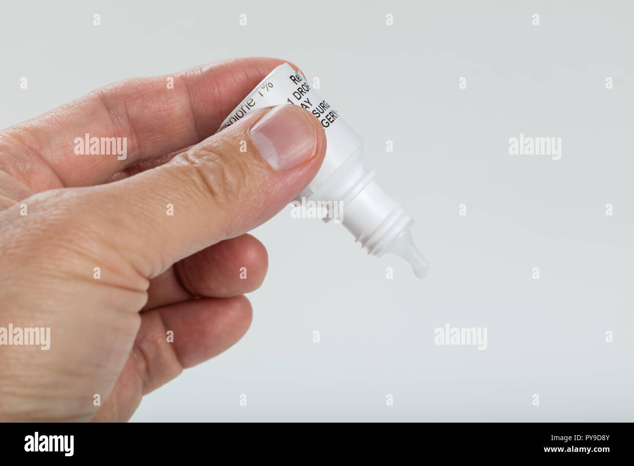 Eye drop prescription hi-res stock photography and images - Alamy