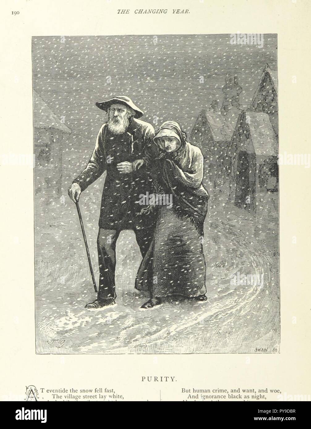 page 196 of 'The Changing Year being poems and pictures of life and ...