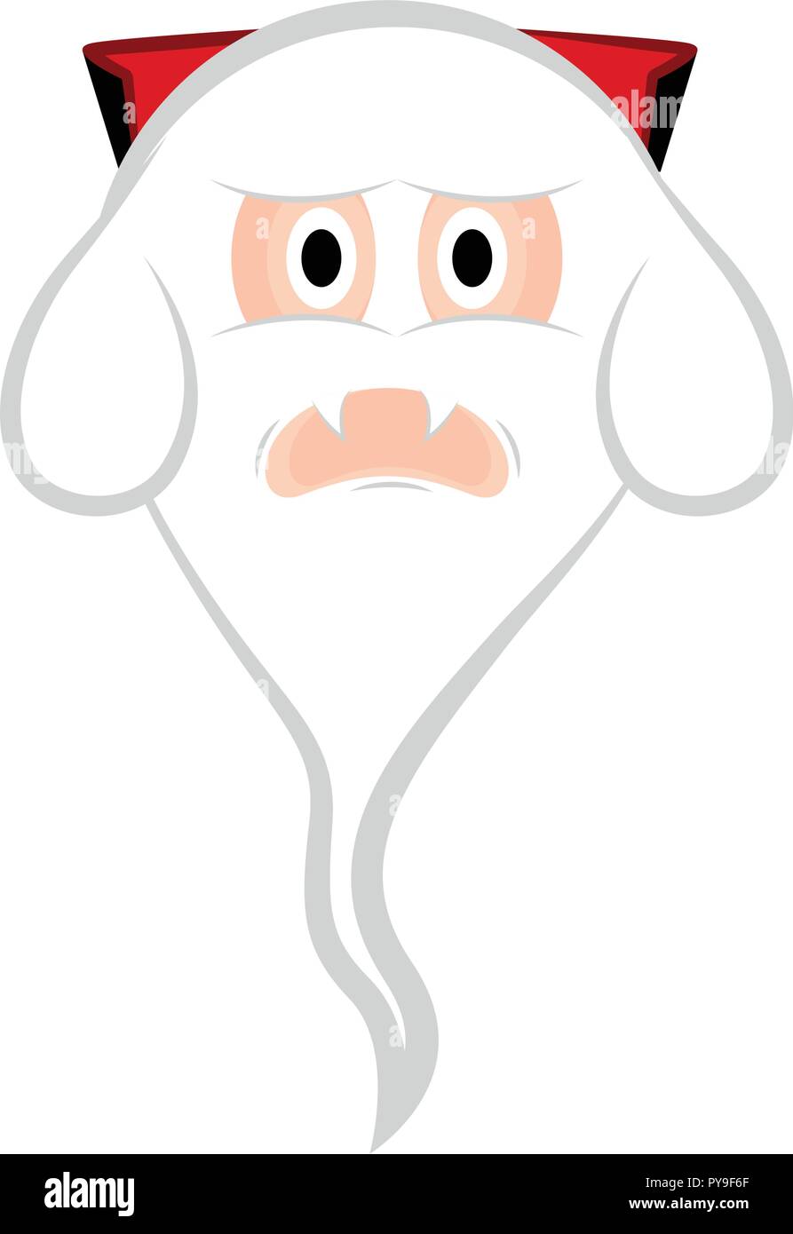 Isolated cute halloween vampire ghost Stock Vector Image & Art - Alamy