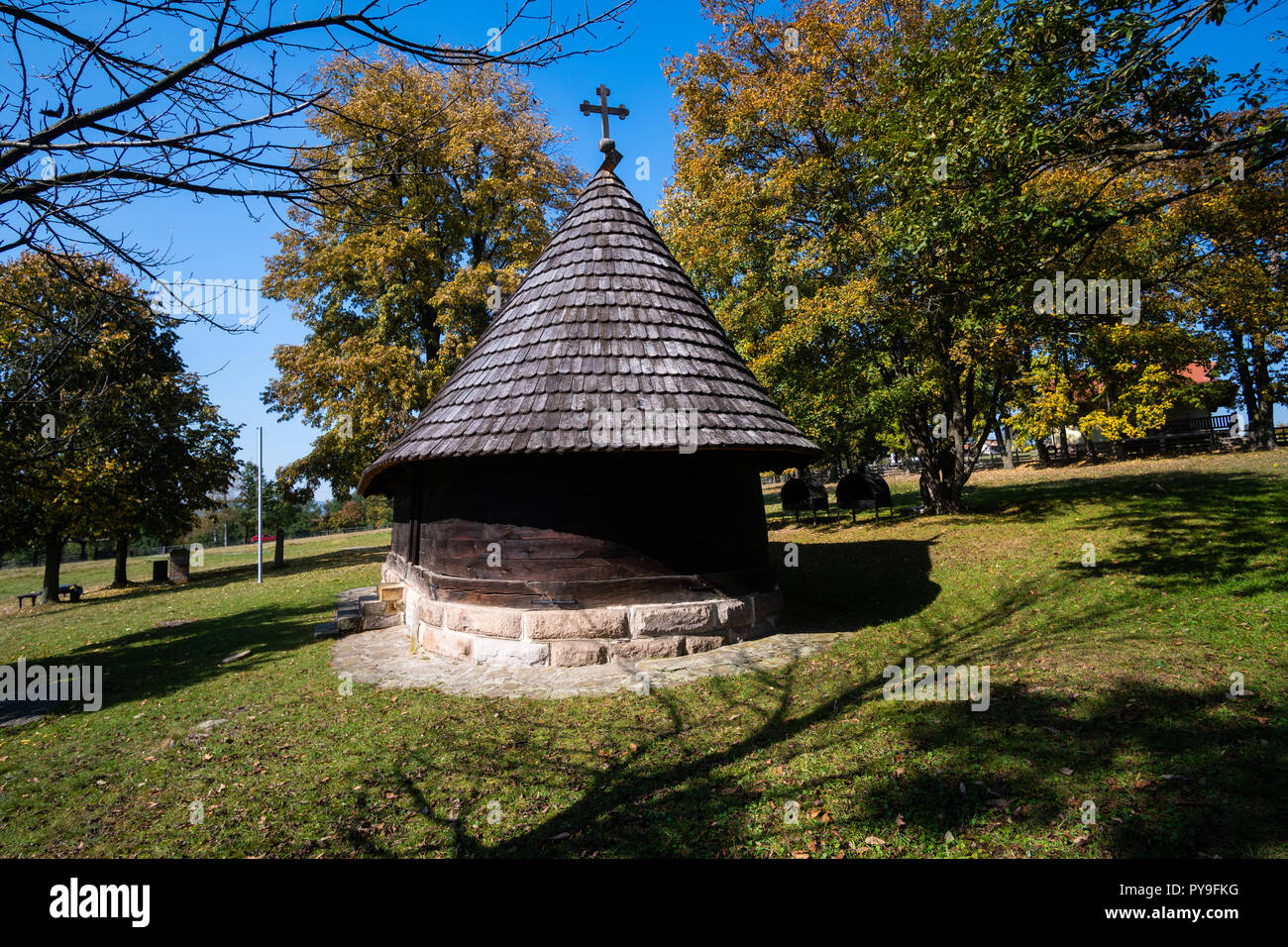 Log church hi-res stock photography and images - Alamy