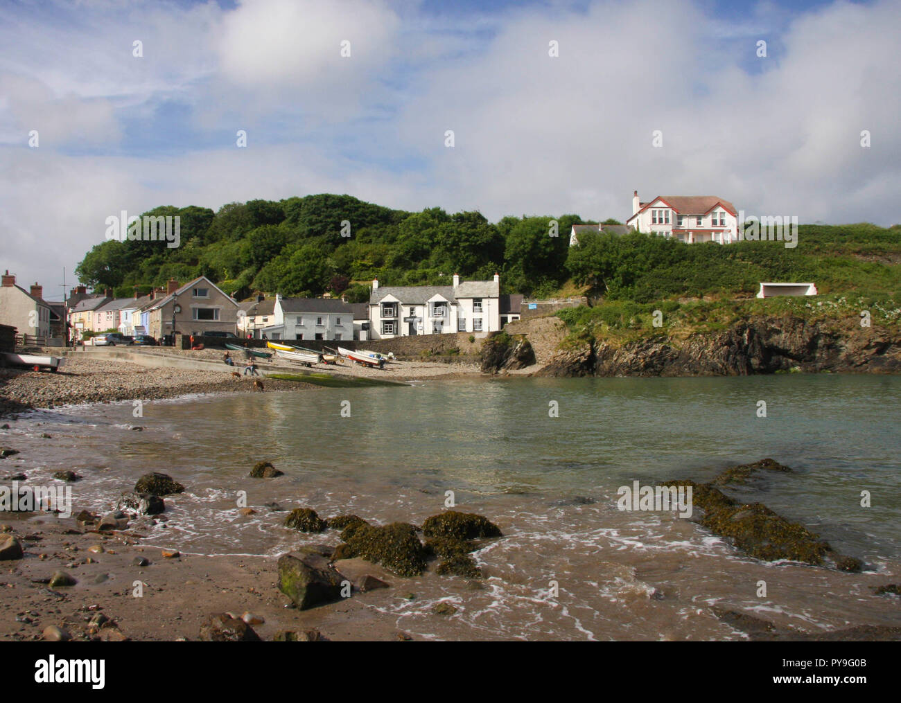 Little Haven in Pembrokeshire, West Wales, Uk Stock Photo - Alamy