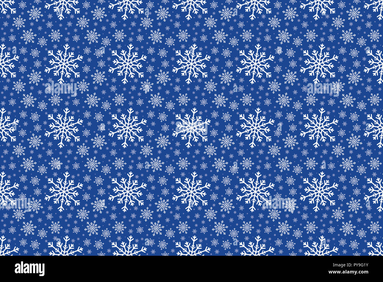 Dark Blue Snowflake Backgrounds