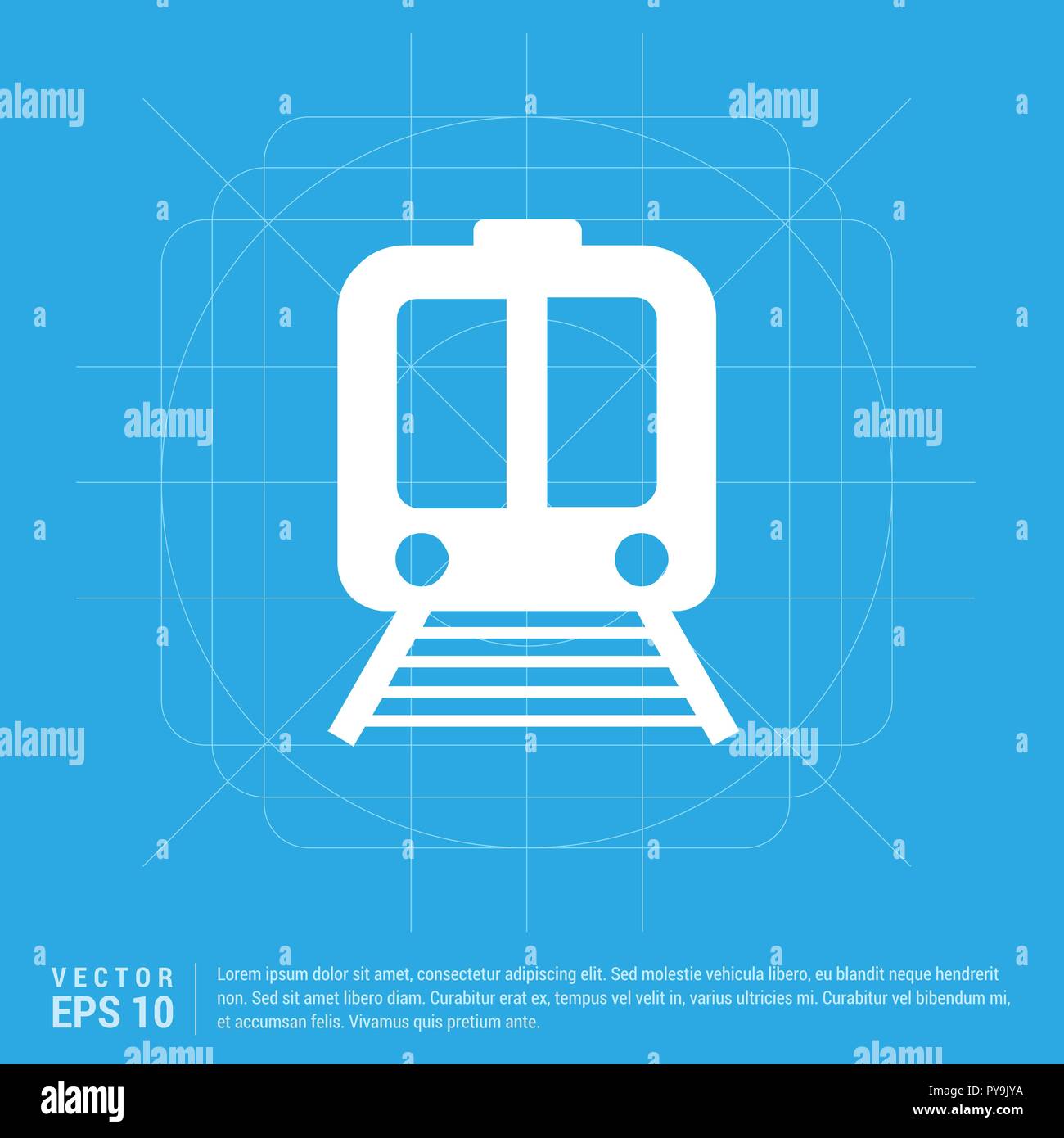 Railroad track icon Stock Vector Image & Art - Alamy