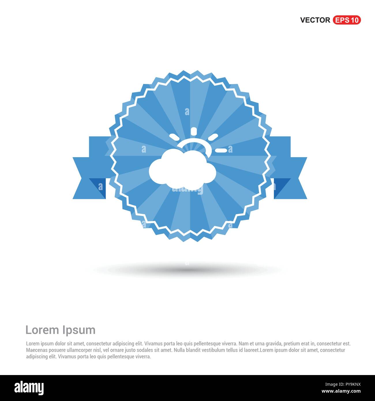 Sun Cloud Icon Stock Vector Image & Art - Alamy