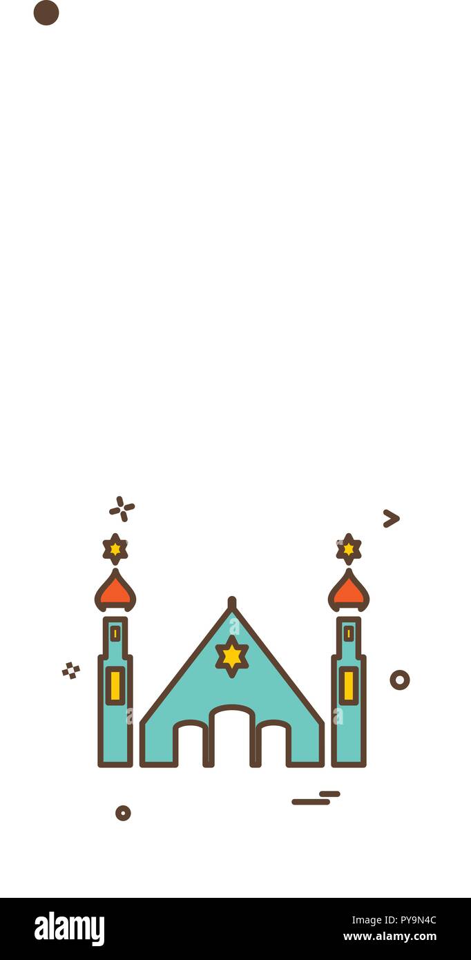 Jewish temple icon design vector Stock Vector Image & Art - Alamy