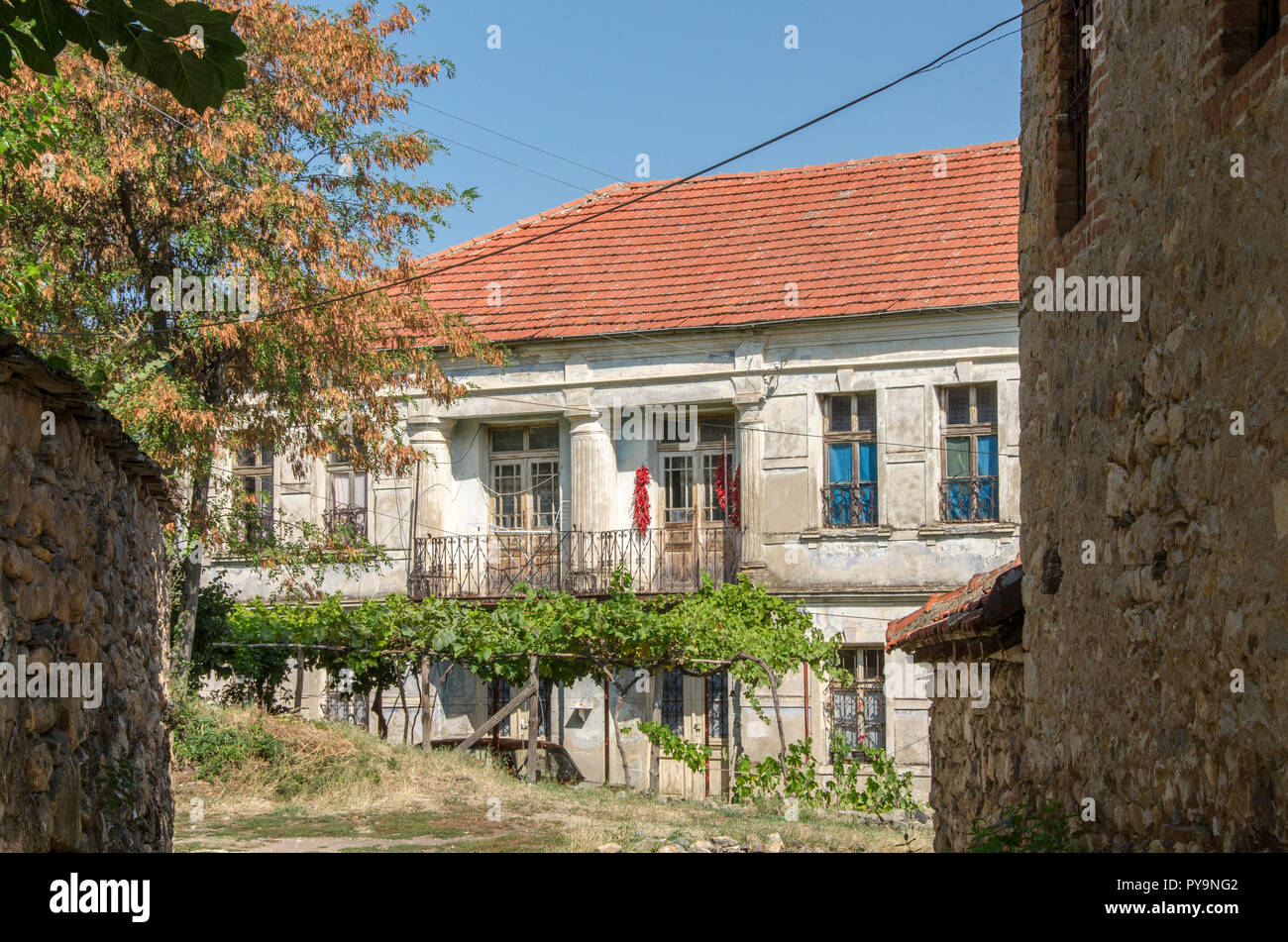 Traditional Architecture Bukovo village, Bitola Municipality, Macedonia ...