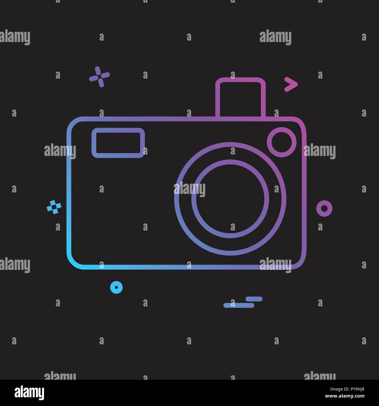 Camera icon design vector Stock Vector Image & Art - Alamy