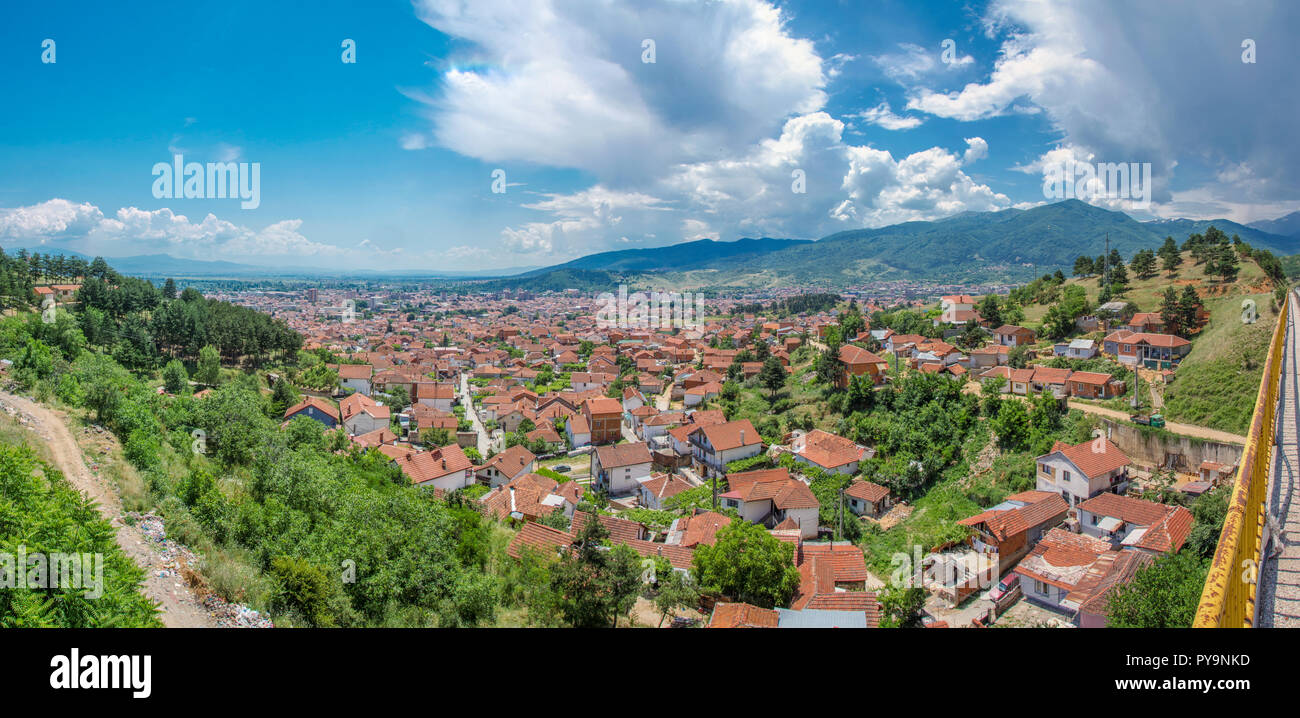 Bitola city Macedonia – panorama Stock Photo - Alamy