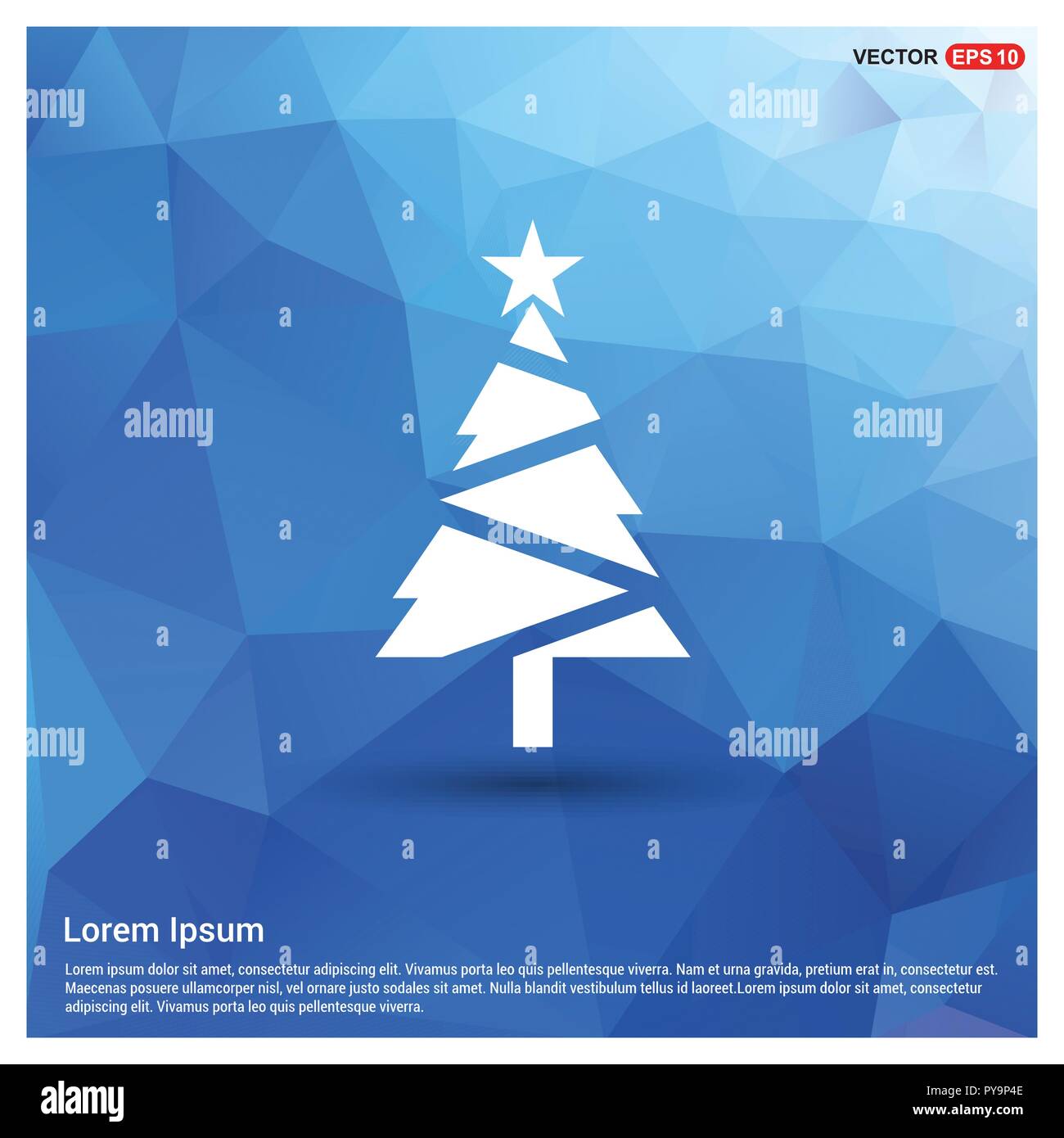 Christmas Tree Icon Stock Vector Image & Art - Alamy