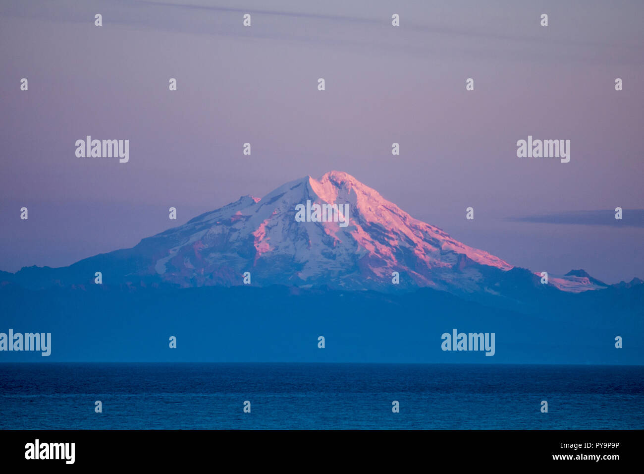 Mount Redoubt, Chigmit Mountains, Lake Clark National Park and Preserve ...