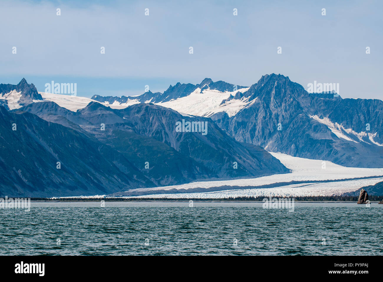 Bear Glacier, Harding Icefield, Kenai Fjords National Park, Alaska, USA ...