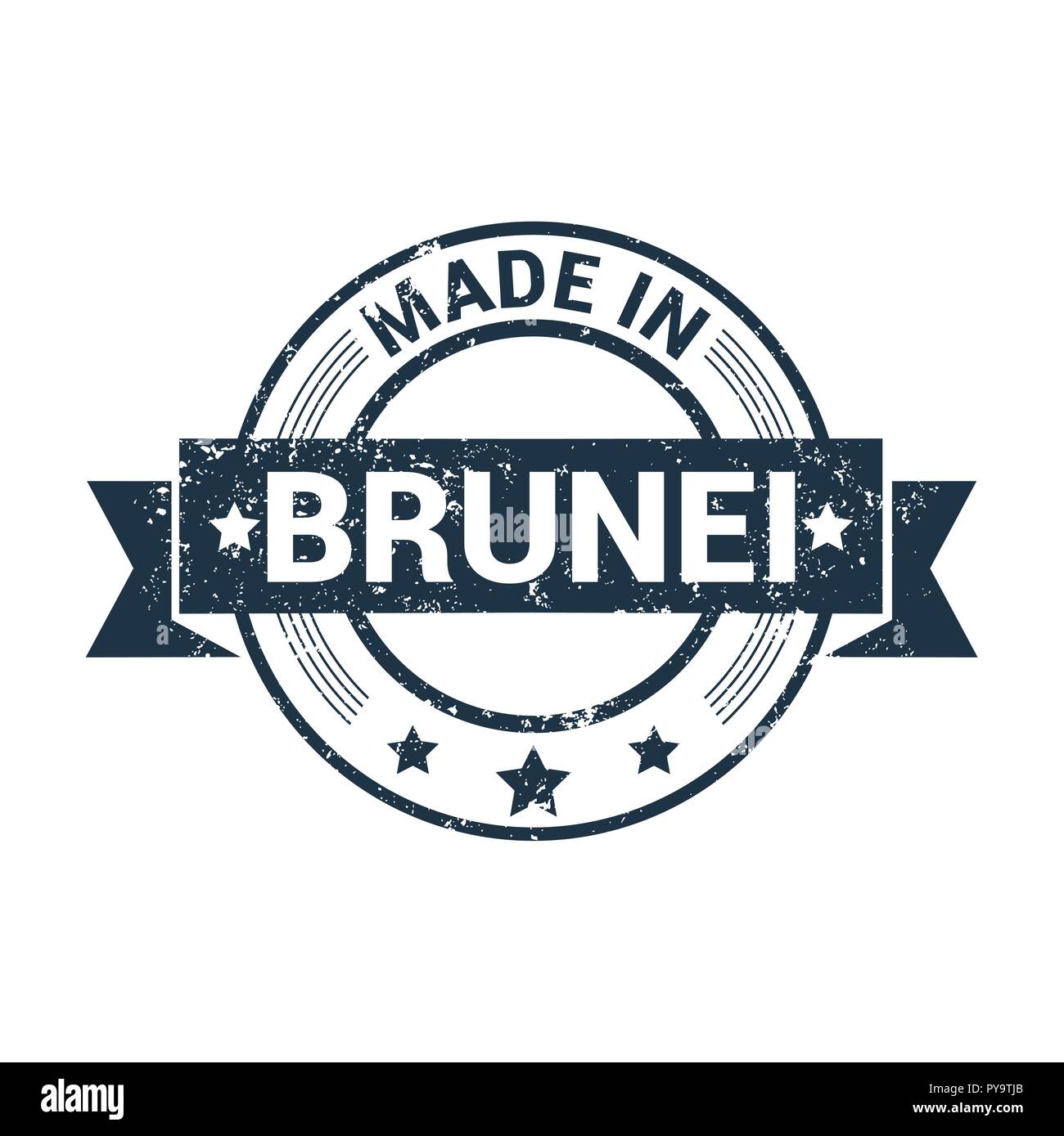 Made in Brunei stamp design vector Stock Vector Image & Art - Alamy