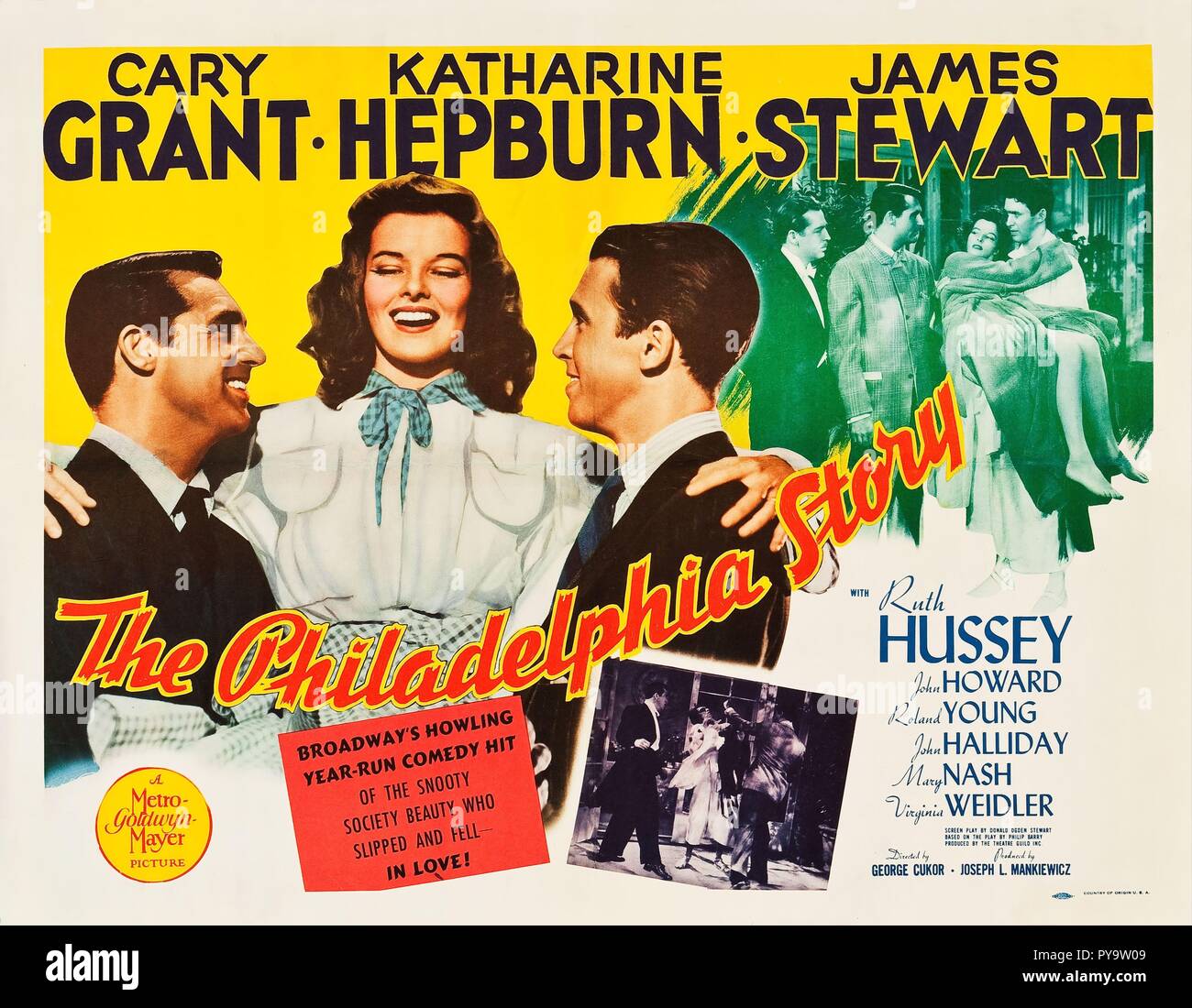 Original film title: THE PHILADELPHIA STORY. English title: THE ...