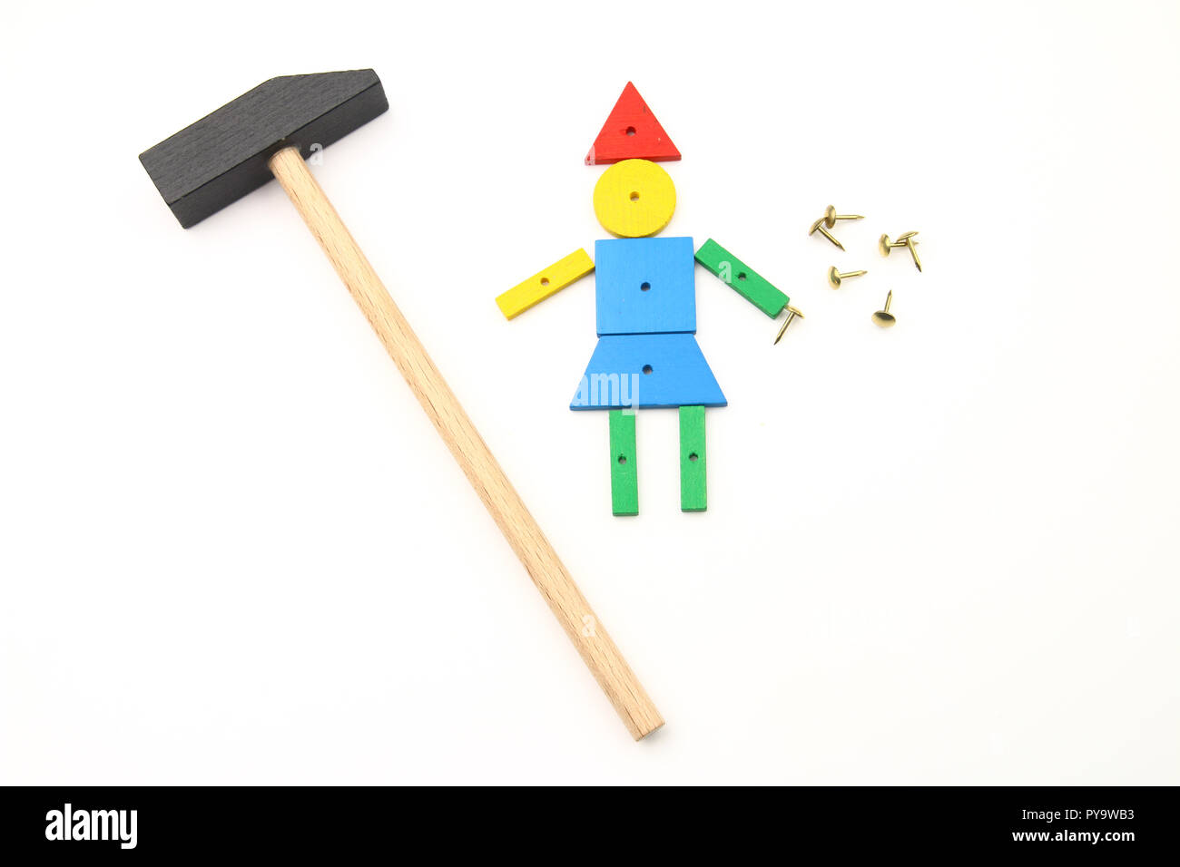 Hammer toy hi-res stock photography and images - Alamy