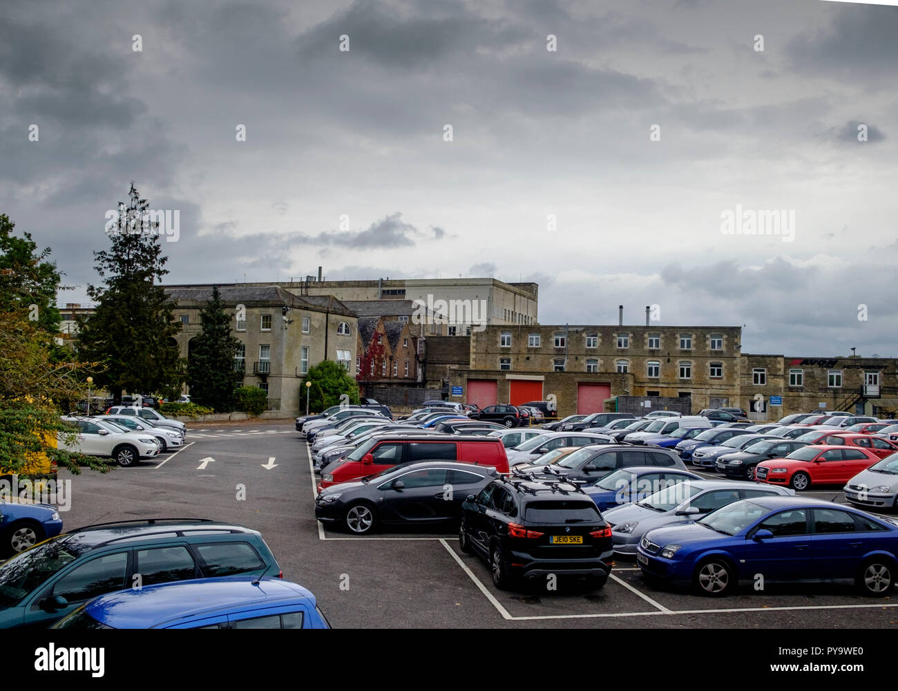 Melksham, a small wiltshire town,england uk Stock Photo - Alamy