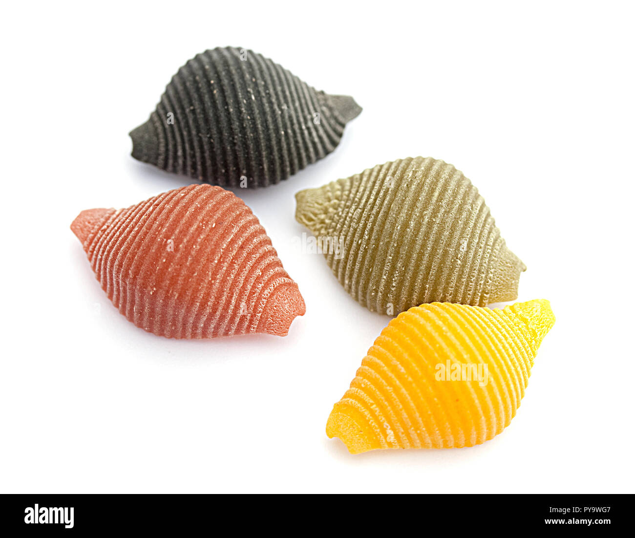 Dried tricolor pasta hi-res stock photography and images - Alamy