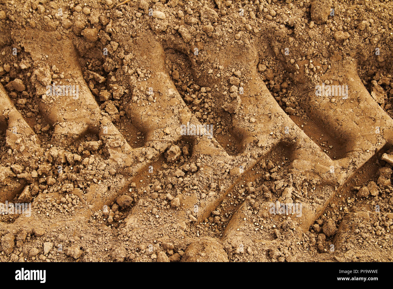 Tyre tracks soil texture hi-res stock photography and images - Alamy