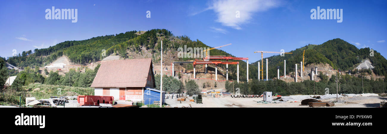 The Bar-Boljare motorway in Montenegro, build by China Road and Bridge ...