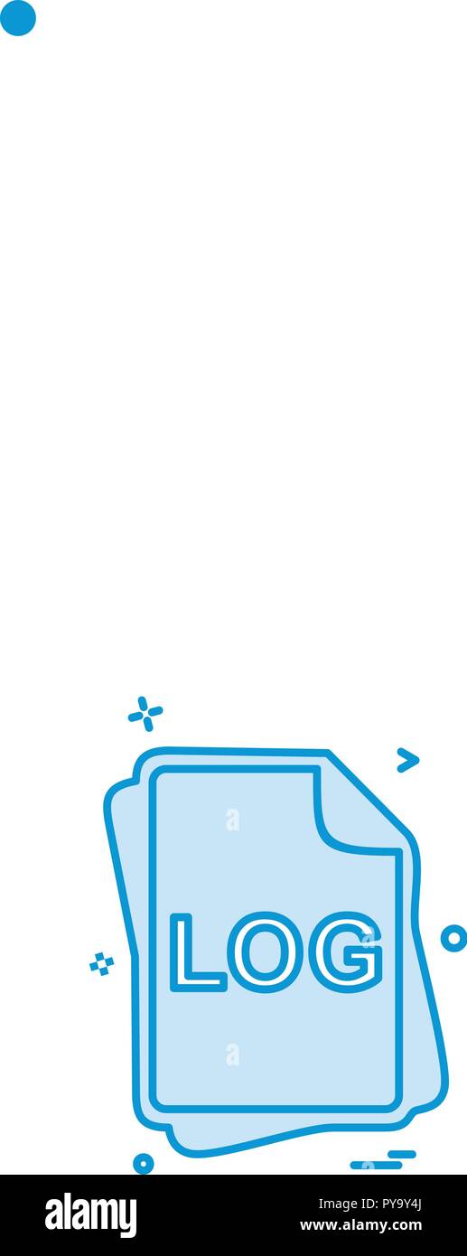 Log file text Stock Vector Images - Alamy