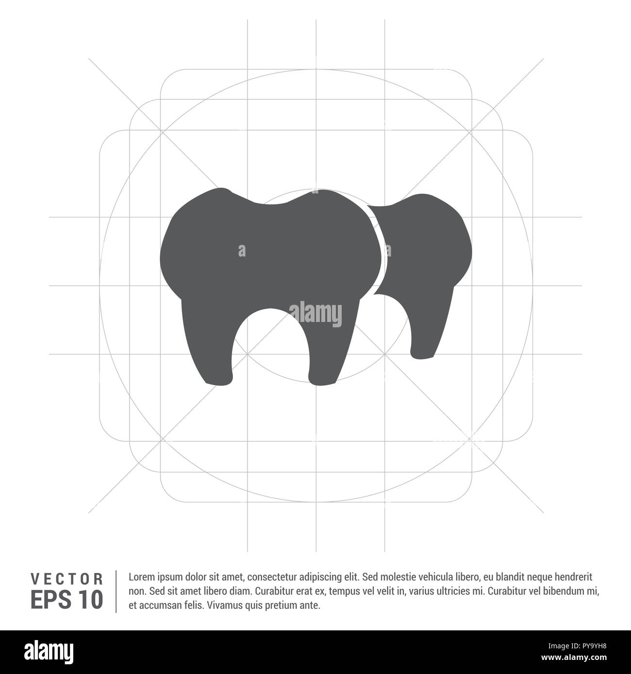 Vector Tooth Icon Stock Vector Image & Art - Alamy