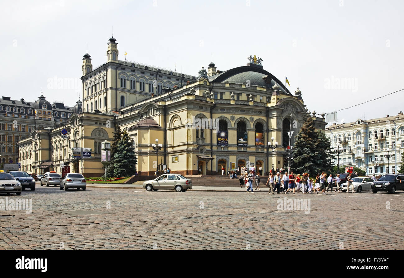 Opera house in kiev hi-res stock photography and images - Alamy