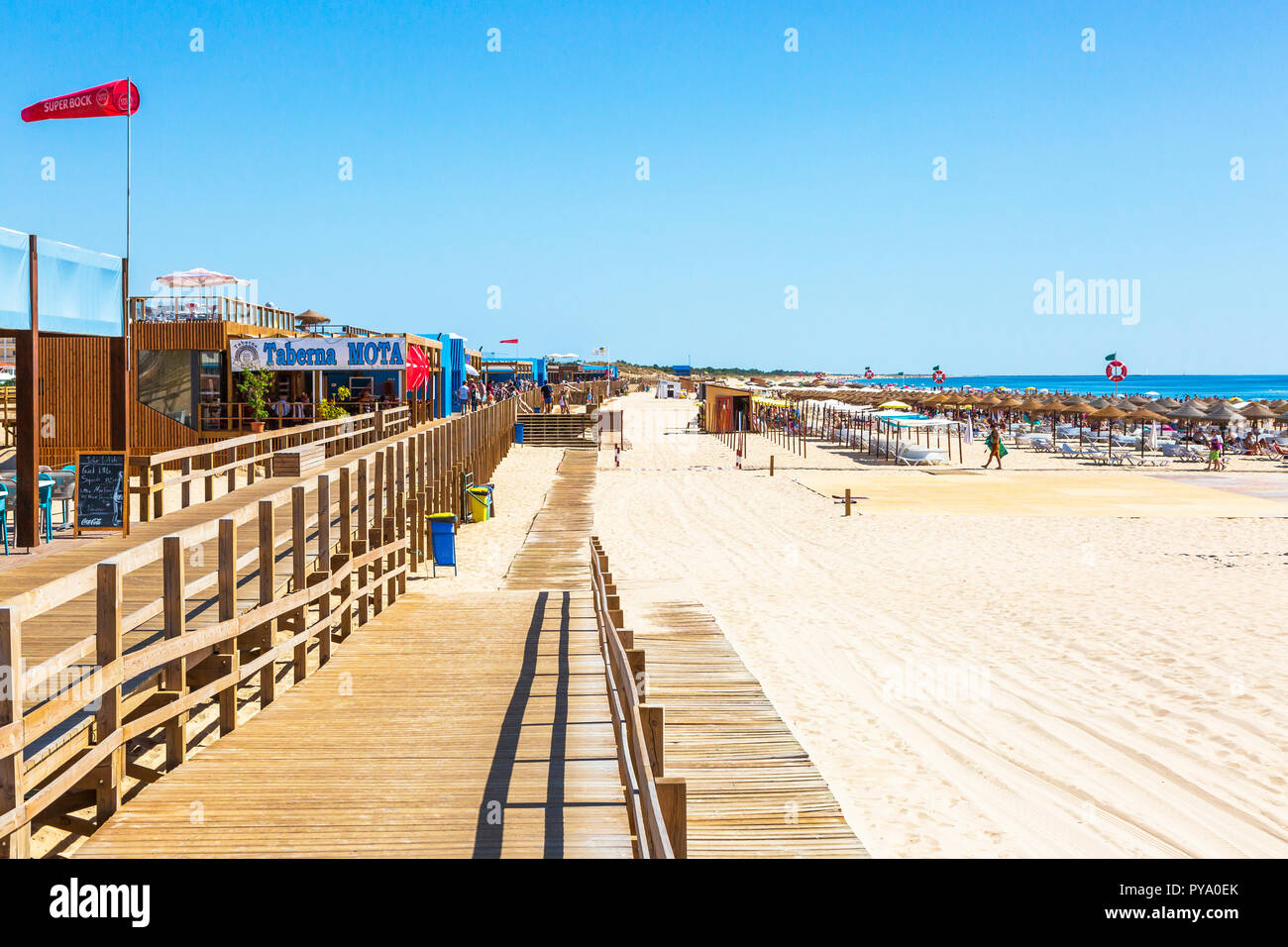 Wooden promenade to beach hi-res stock photography and images - Alamy