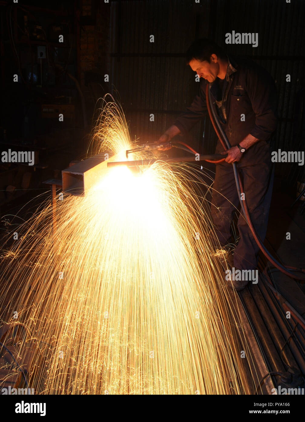 Welder steelworker hi-res stock photography and images - Alamy