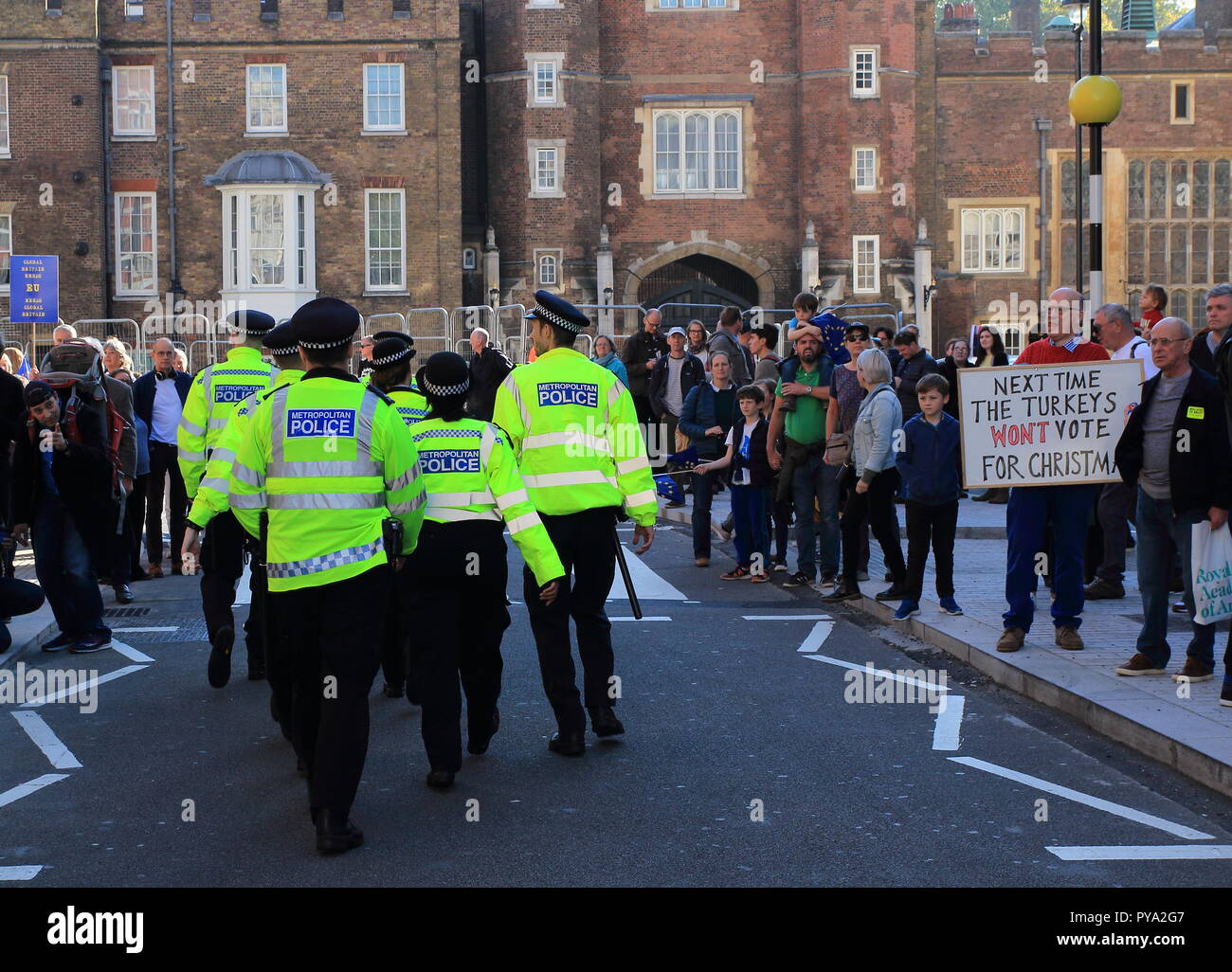 High visibility police jacket hi-res stock photography and images - Alamy
