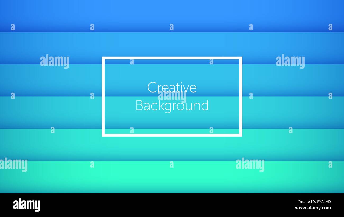 Geometric background with colorful horizontal stripes. Creative ...