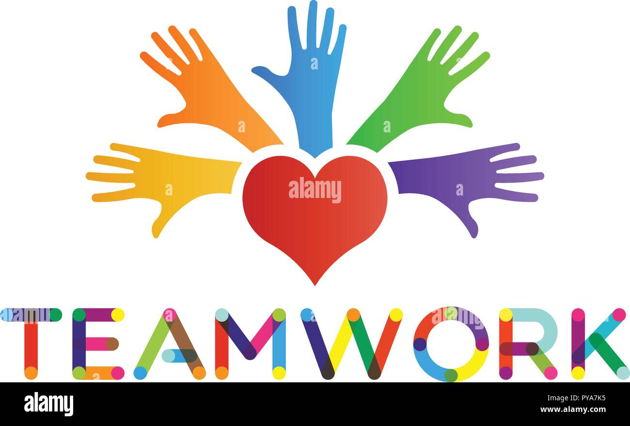 Hands of people, unity and peace, vector logo Stock Vector Image & Art ...