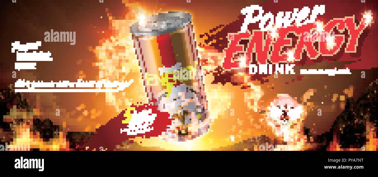 Energy boost illustration Stock Vector Images - Alamy