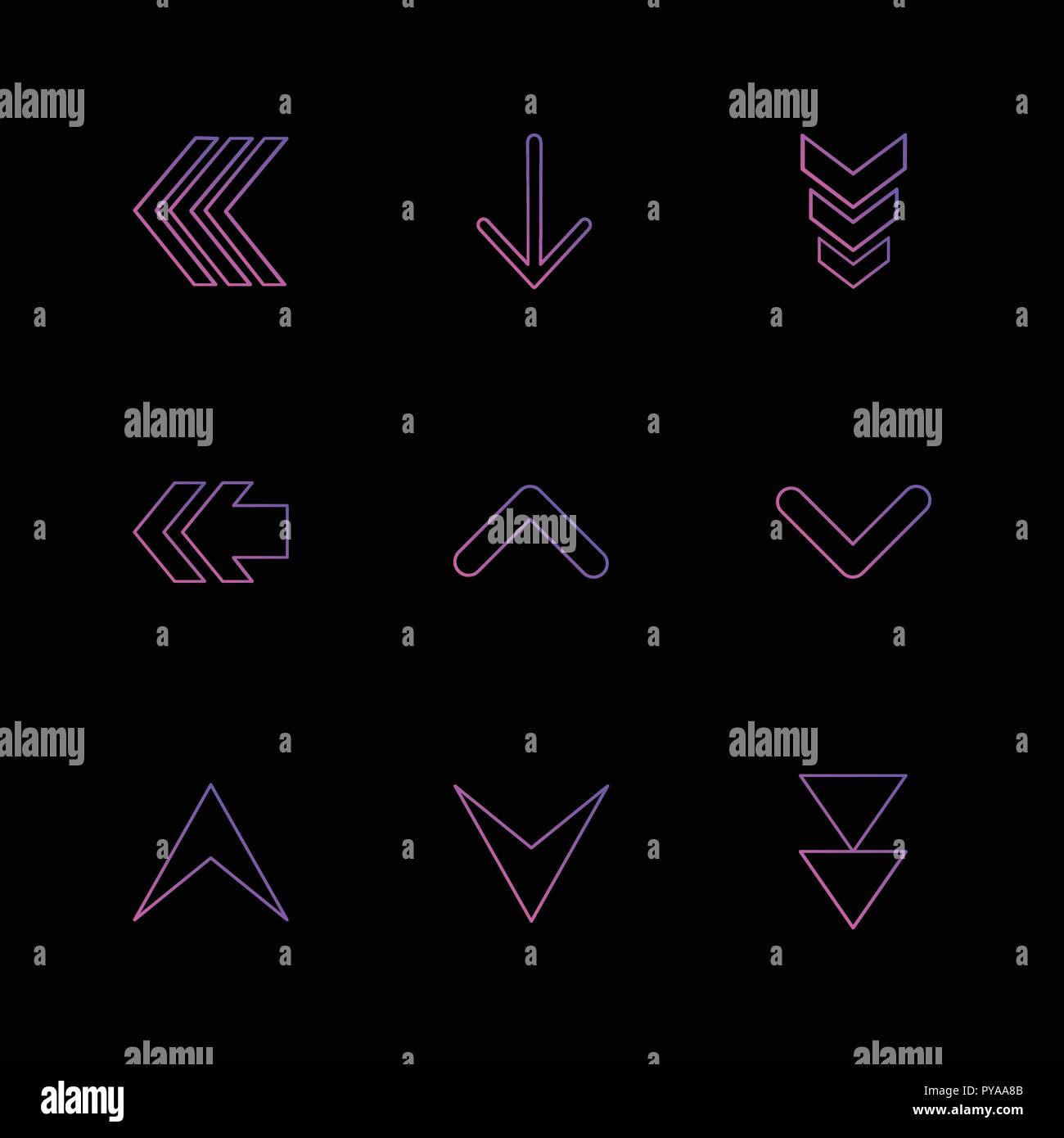 download , down , up , arrows , directions , left , right , pointer ...