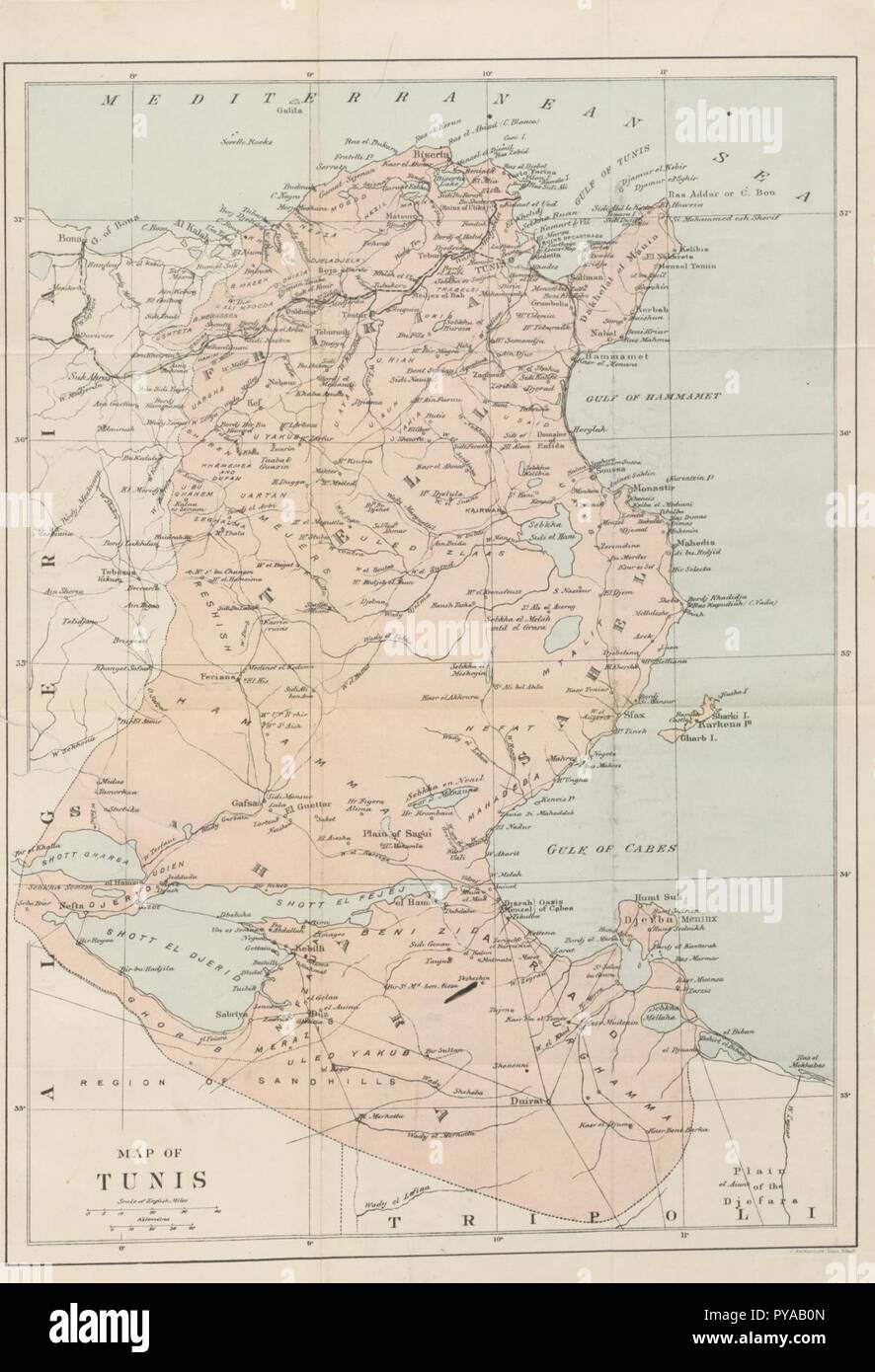 Vintage punic war map hi-res stock photography and images - Alamy