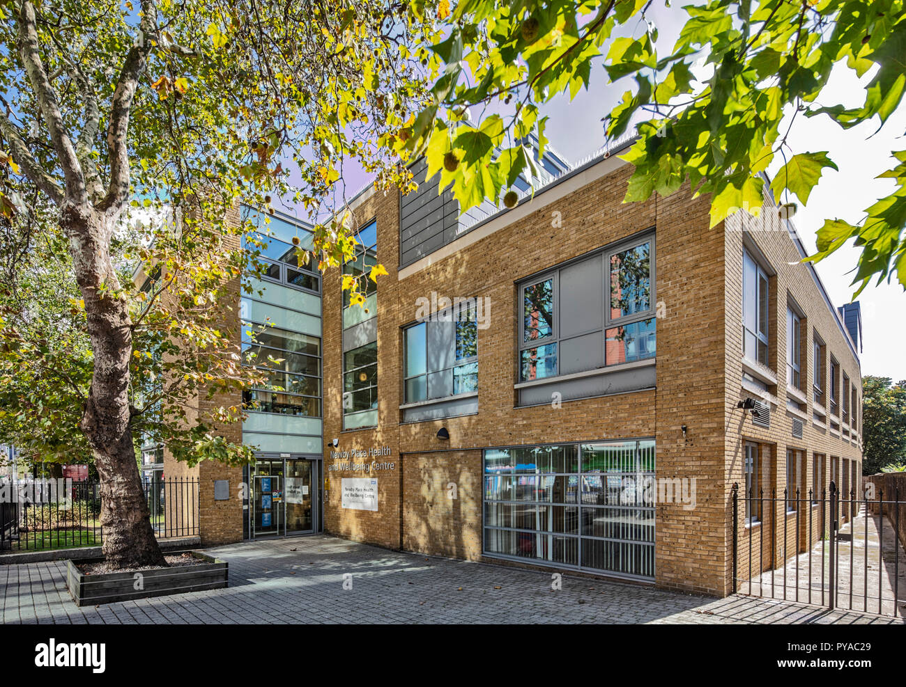 Newby Place Health and Wellbeing Centre Stock Photo - Alamy