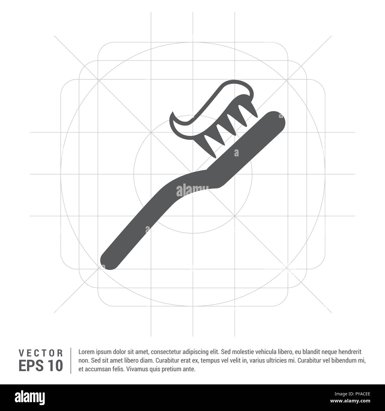 Toothbrush With Paste icon Stock Vector Image & Art - Alamy