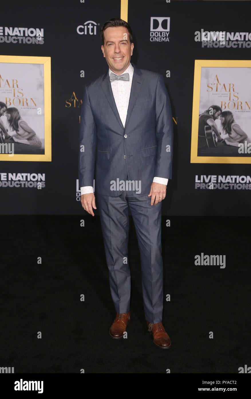 The Los Angeles Premiere of “A Star is Born” Featuring: Ed Helms Where ...