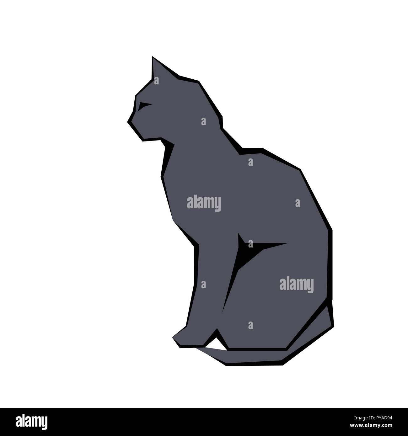 Dark Grey Cat High Resolution Stock Photography and Images - Alamy