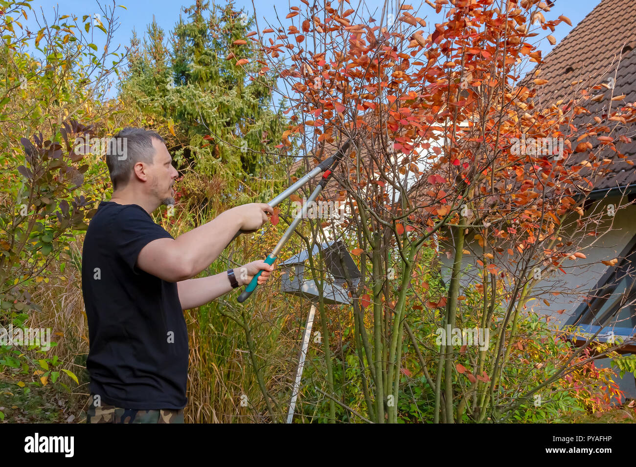 Garden work hi-res stock photography and images - Alamy