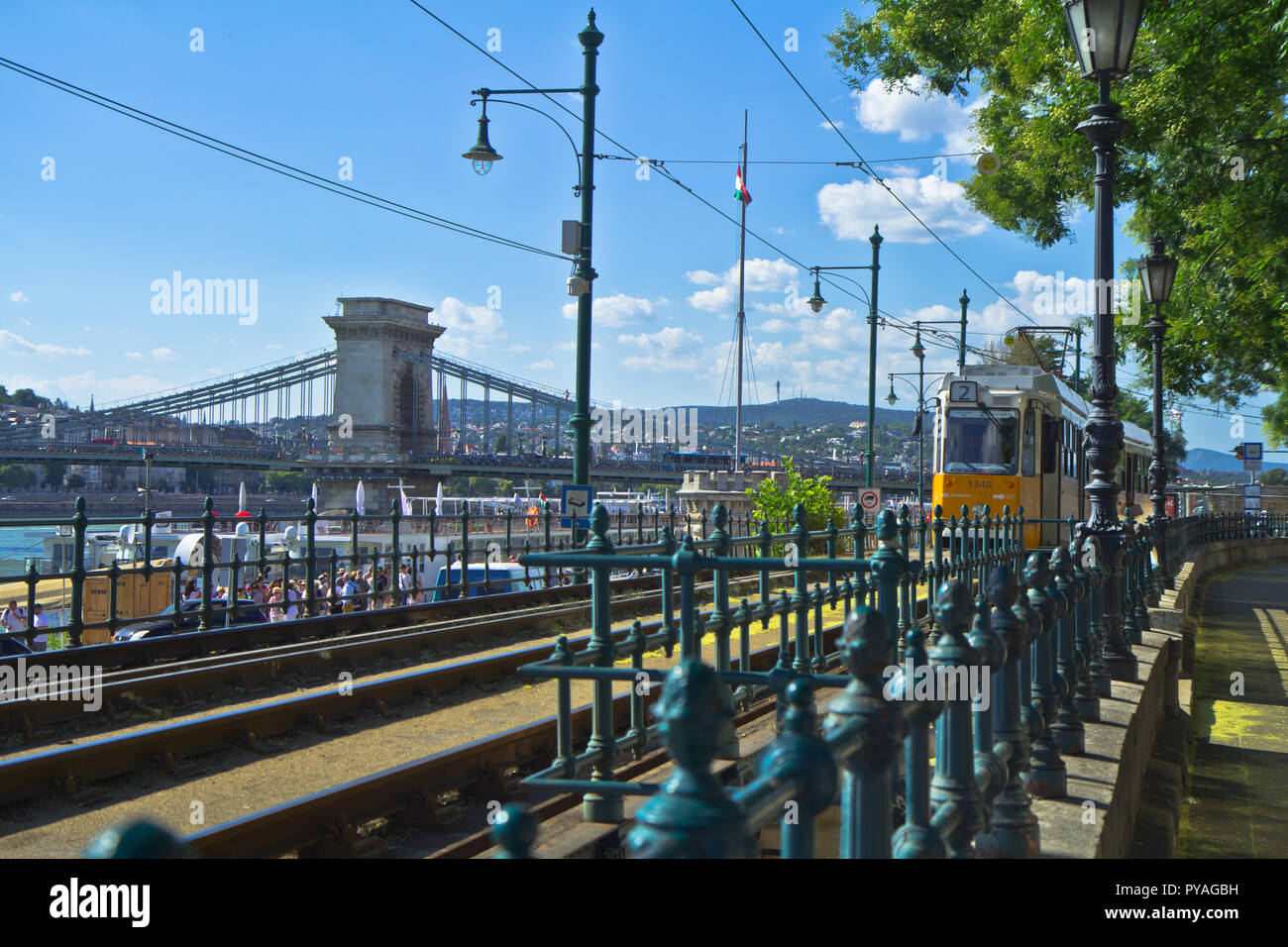 Budapest, Hungary’s capital, is bisected by the River Danube. Its 19th ...
