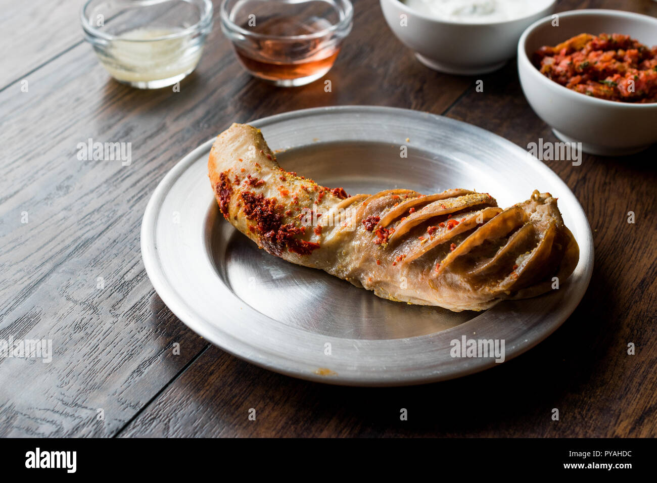 Turkish Food Rice Stuffed Tripe Sirdan Dolma / Shirdan from Adana Offal ...