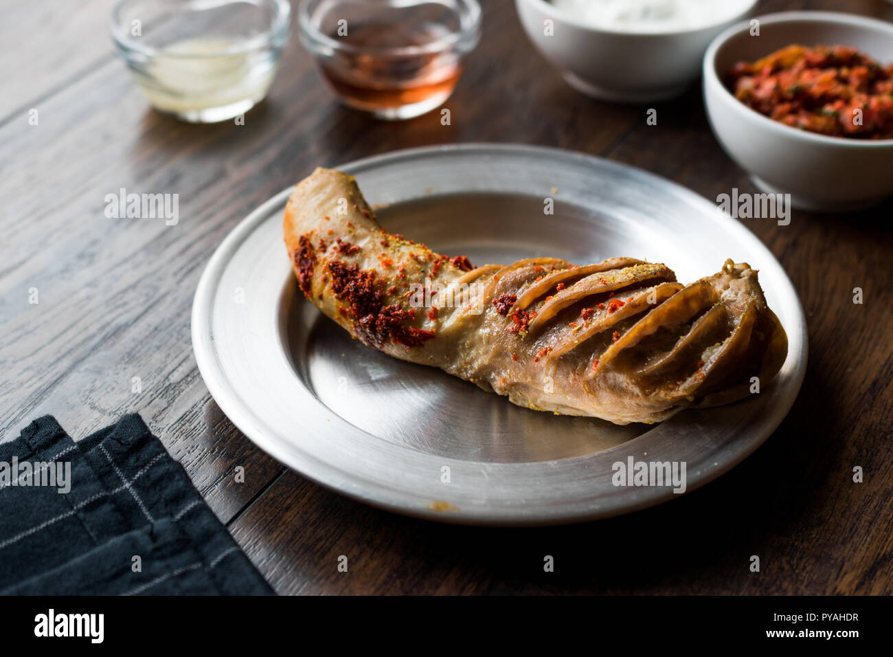 Turkish Food Rice Stuffed Tripe Sirdan Dolma / Shirdan from Adana Offal ...
