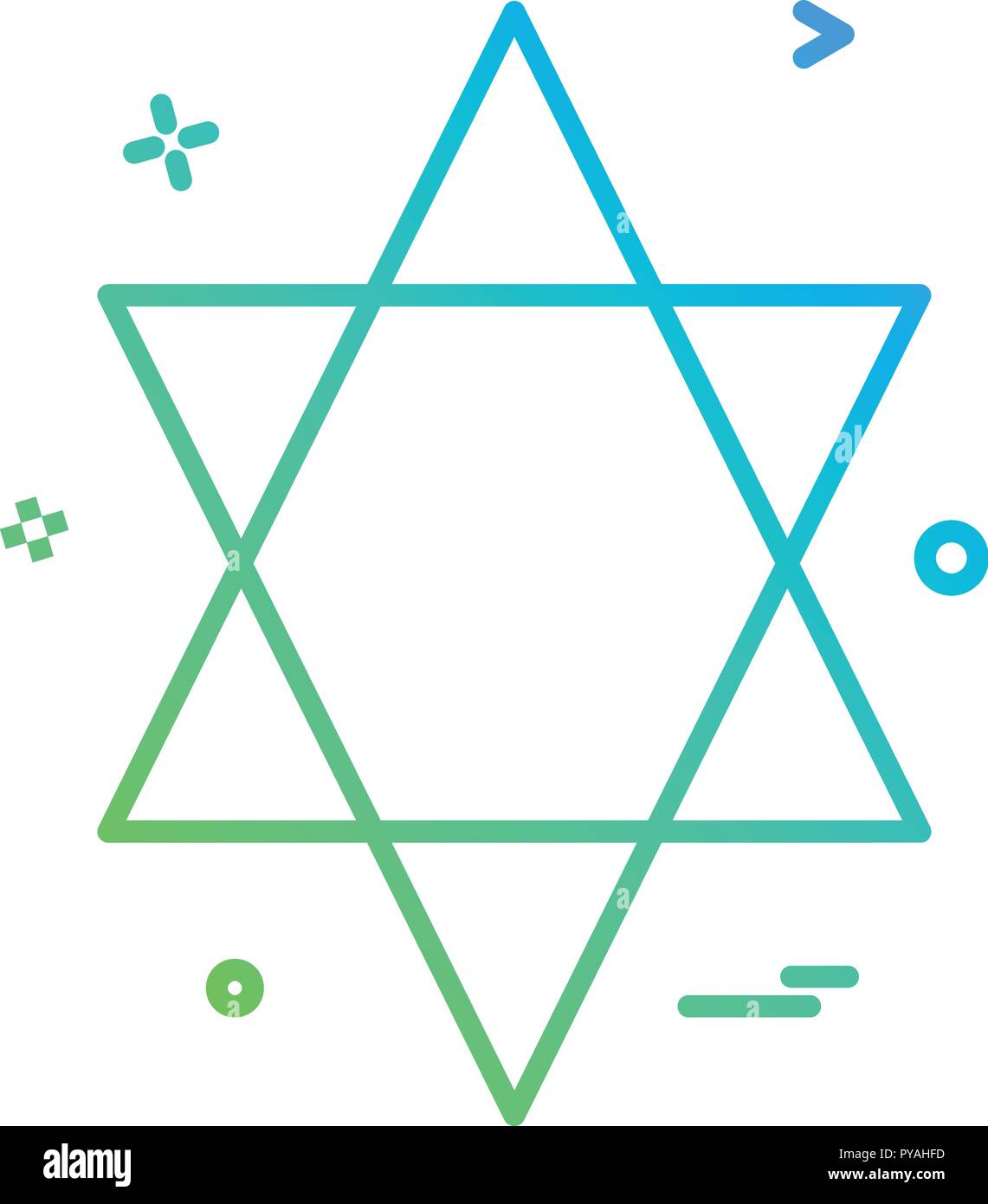 Jewish icon design vector Stock Vector Image & Art - Alamy