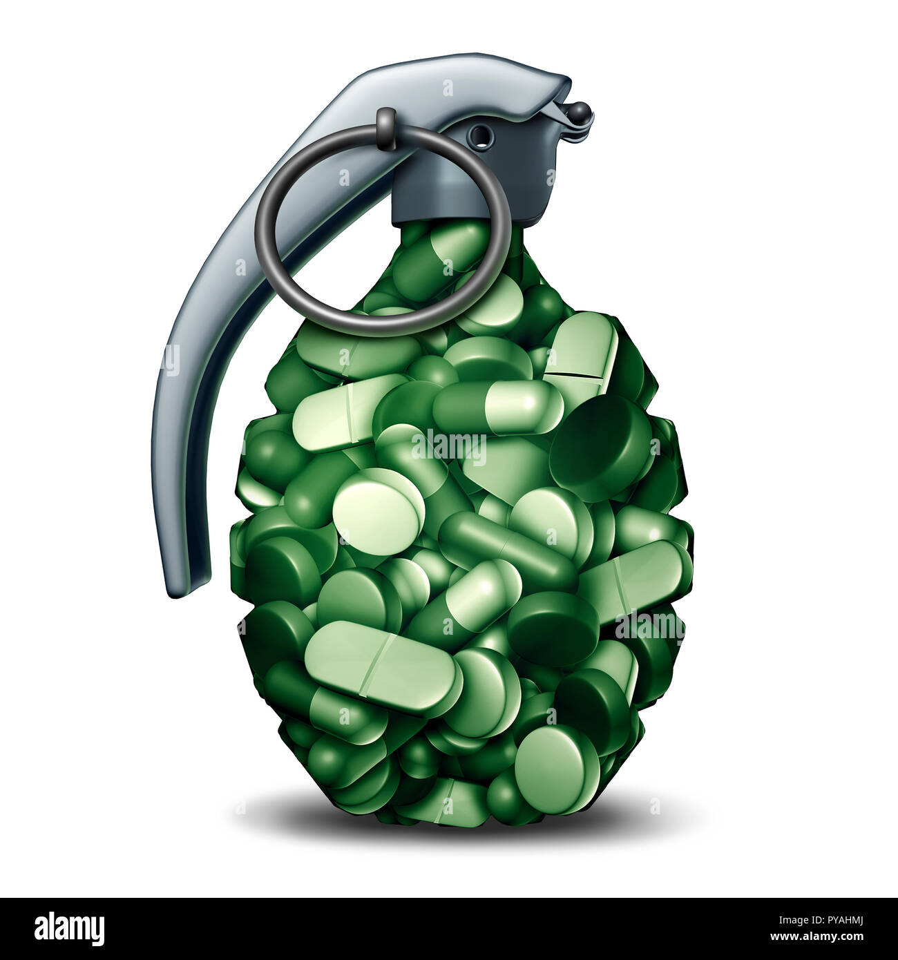 Dangerous opioids crisis and prescription painkiller addiction risk and ...