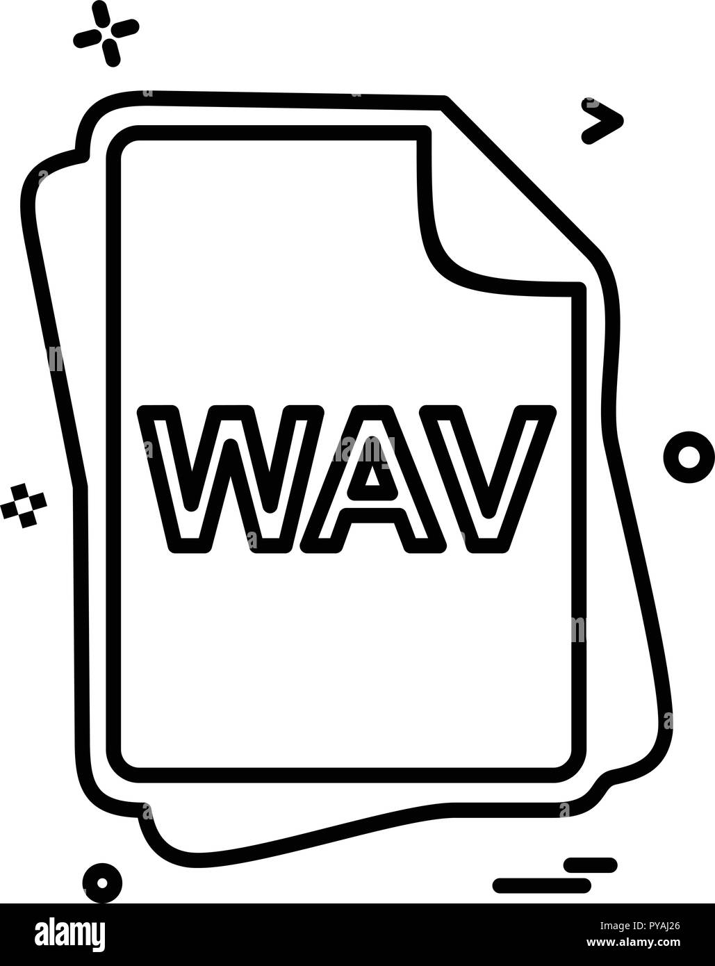 Wav file Black and White Stock Photos & Images - Alamy