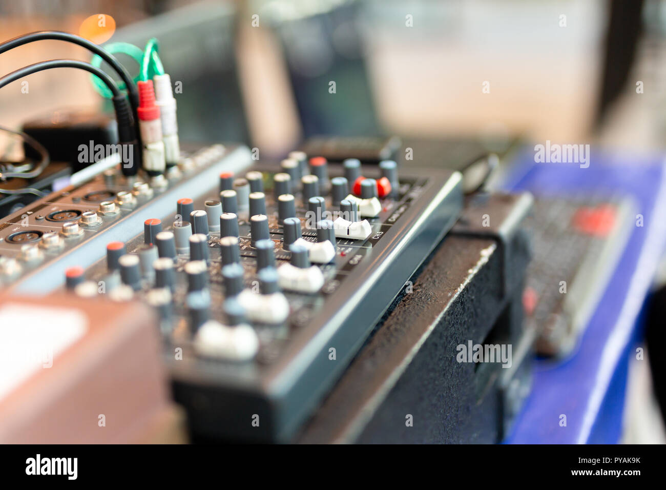 Mixer jack music recording studio hi-res stock photography and images ...